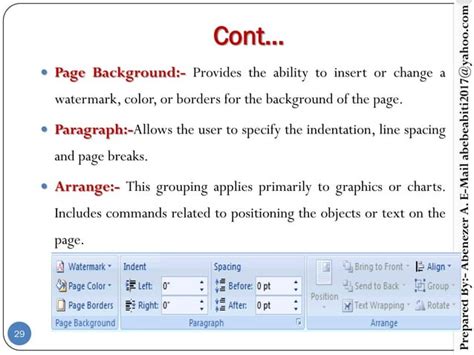 Ms Word Pptx PDF