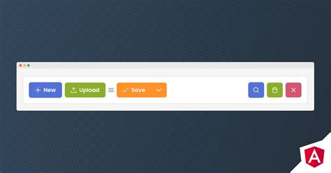 Angular Toolbar