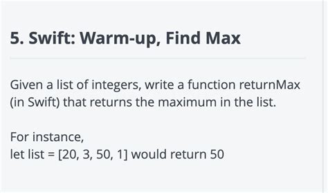 Solved Given A List Of Integers Write A Function ReturnMax Chegg