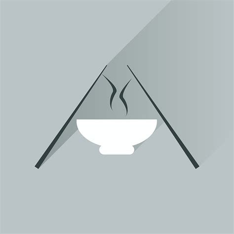 그림자 아이콘 된장국 스틱 벡터와 평면 Ai Eps Uidownload
