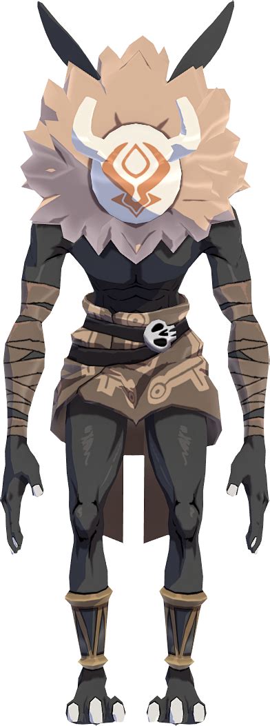 丘丘人 模型 正面