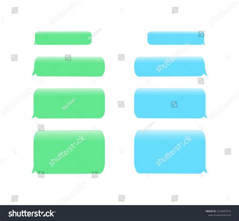 Vector Modern Sms Message Icons Bubble เวกเตอรสตอก ปลอดคาลขสทธ Shutterstock