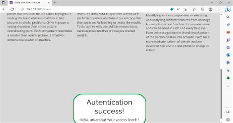 Successful Authentication Download Scientific Diagram