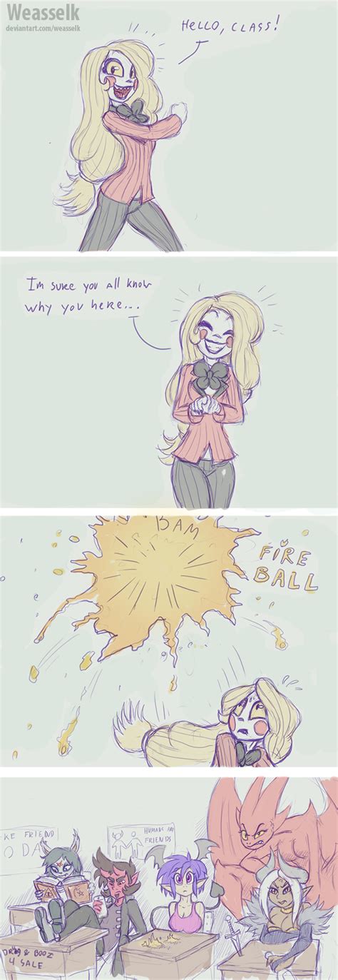 Hello Class By Weasselk On Deviantart