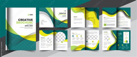 Corporate Company Profile Brochure Annual Report Booklet Business Proposal Layout Concept Design