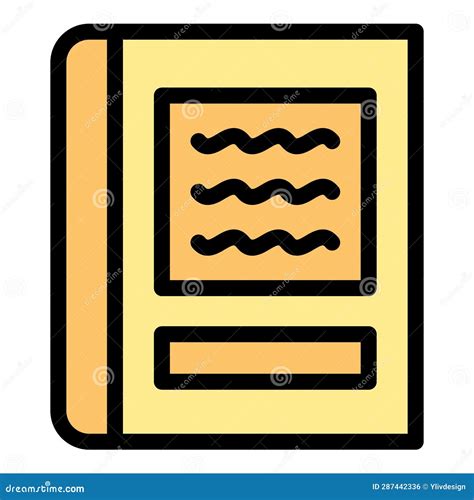Textbook Oratory Icon Vector Flat Stock Illustration Illustration Of