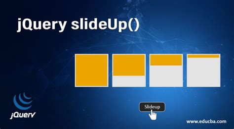 jquery slideup parameters and various examples of jquery slideup
