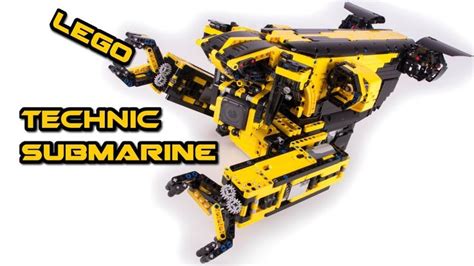 Lego Technic Robot Submarine Rov Moc Lego Technic Lego Submarine