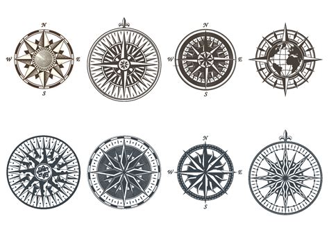 57 Svg Compass Bundle Cnc Laser Cut Engrave Vector Files Etsy