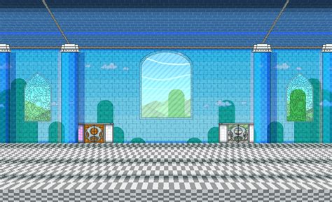 Peach Castle Interior Throne Room No Props By Justcamtro On Deviantart