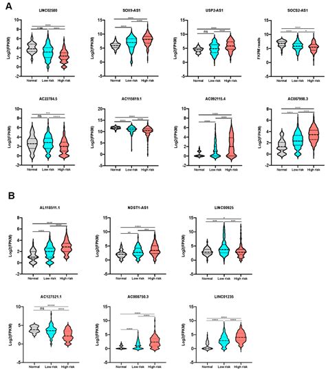 identification of prognostic long non coding rna signature with