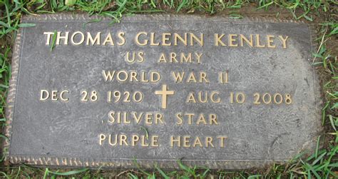 Thomas Glenn Kenley 1920 2008 Find A Grave Memorial