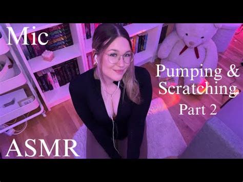 Mic Pumping On My Knees ASMR 💜🤍 - The ASMR Index