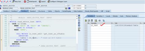 Text Editor Using CL GUI TEXTEDIT Reading Text SAPCODES