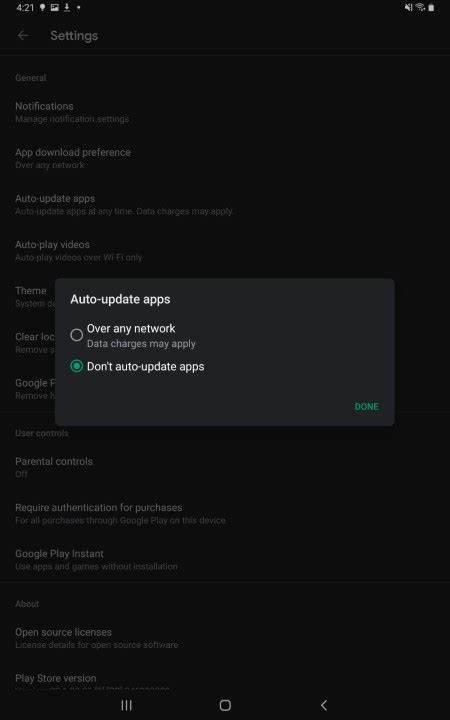 How To Turn Off Automatic App Updates On Android In