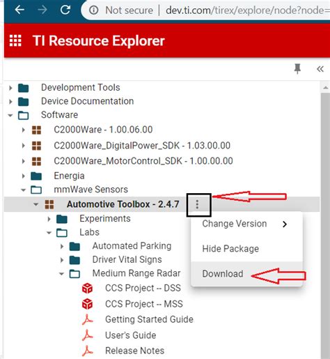 CCS AWR How To Create A New CCS Project For AWR Board Code Composer Studio Forum