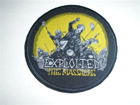 The Exploited The Massacre Woven Patch 3868819245