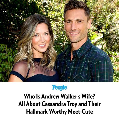 Esposa De Andrew Walker People Magazine Andrew Walker And His Wife