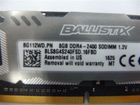 Ballistix Sport Lt 8gb Single Ddr4 Online