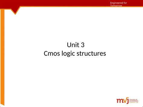 Dynamic Cmos And Domino Logic Design Ppt