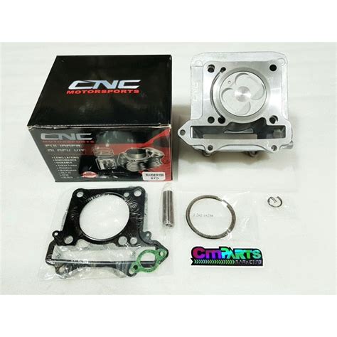 Cnc Cylinder Block Set Raider150 62mm Standard Borekit Raider 150 Std