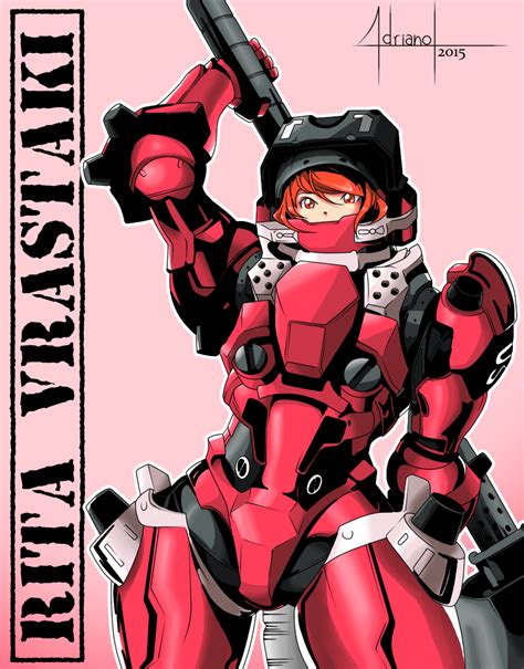Rita Vrataski All You Need Is Kill Manga By Adrianol Drawings On