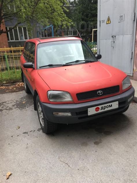 Тойота РАВ4 1996 в Новосибирске Продам живого но грустного рава бензиновый двигатель джип