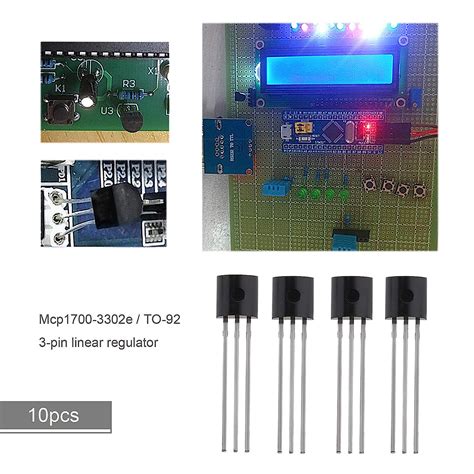 MCP E TO LDO Linear Voltage Regulator Terminals MA Fixed Output Voltage Nom