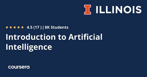 Introduction To Artificial Intelligence Coursya