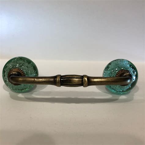 Aqua Glass Bubble Cabinet Knobs 150 Inch Handles 400 Inch Dwyer