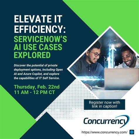 concurrency inc on linkedin servicenowai itefficiency automation digitaltransformation…