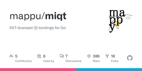 Github Mappumiqt Mit Licensed Qt Bindings For Go