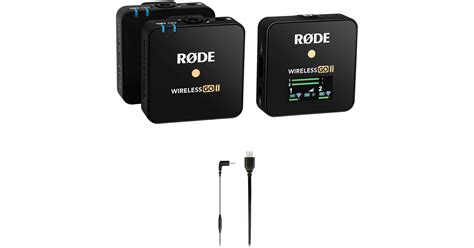 RODE Wireless GO II 2-Person Compact Digital Wireless Microphone