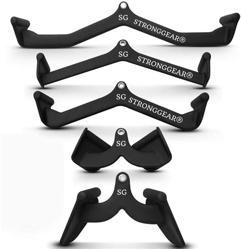 Stronggear™ Lat Pulldown Attachments Mag Grips Pull Down Bar