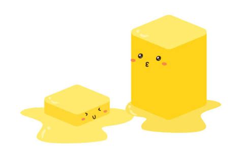 Cute Melted Butter Illustration Graphic By Yellagraphic Creative Fabrica