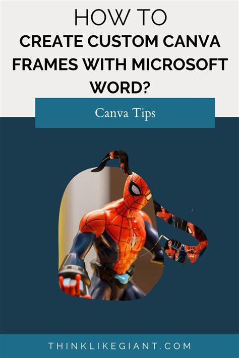How To Create Custom Canva Frames With Microsoft Word Custom Canva Microsoft Word Creative