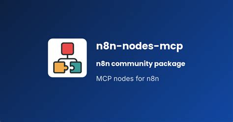 N8n Nodes Mcp N8n Community Package Ncnodes