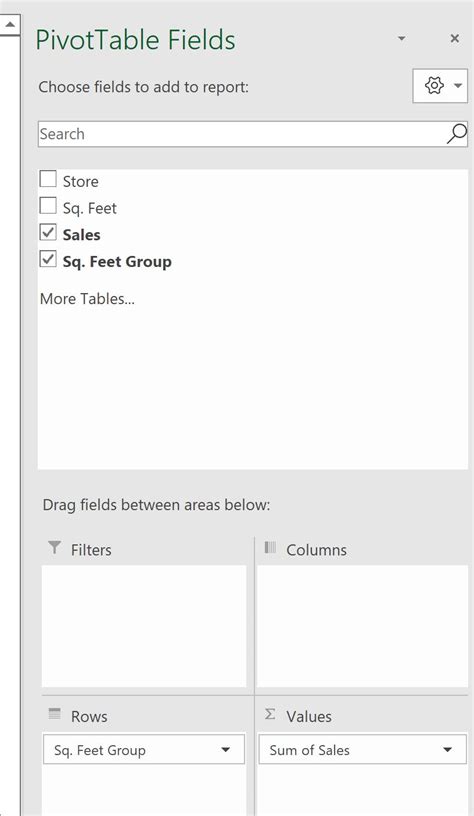 How Can I Group Values In A Pivot Table By Uneven Intervals