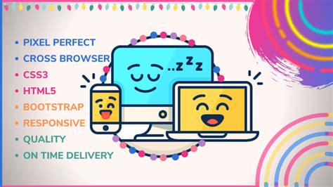 Convert Psd Png Sketch To Responsive Bootstrap Html5 Javascript By