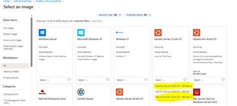 why there are 2 options under vm generation selection for ubuntu 22