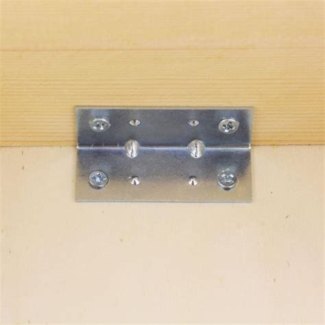 Everbilt 4 Pack 2 In Zinc Plated Inside Corner Brace 33595 The Home Depot