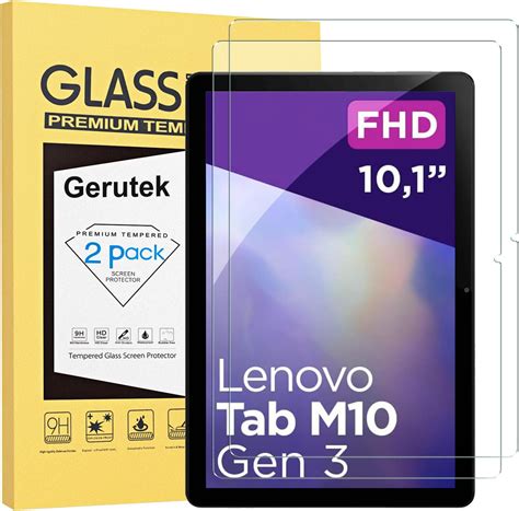Gozopo [2 Pack] Schutzfolie Für Lenovo Tab M10 3rd Gen 25 7 Cm 10 1 Zoll Kratzfest