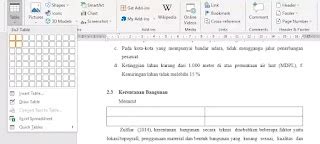 FUNGSI MENU INSERT PADA MICROSOFT WORD LENGKAP DENGAN IKON Husaini Blog