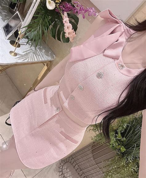 💗고퀄미쳤음💗 리본브로치세트 스팽글 트위드 미니 투피스 Set 가격 실화 ️‍🔥 ️‍🔥 에이블리