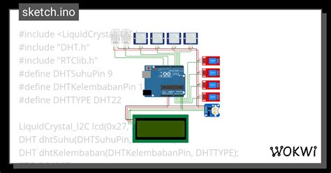 Sensor Suhu Wokwi Esp32 Stm32 Arduino Simulator