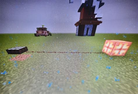 how to turn copper bulb on and off r redstone