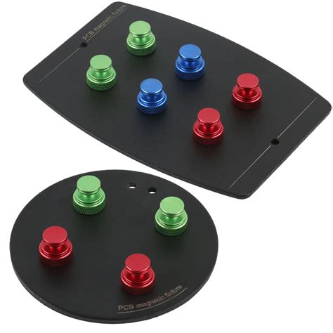 조정 가능한 강한 자기 자기 전자 Pcb 보드 고정 장치 클램프 플레이트 지그 전기 납땜 인두 스테레오 현미경망원경 파트 And 액세서리 Aliexpress