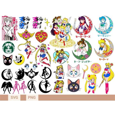 Sailor Moon Svg Sailor Moon Silhouette Svg Sailor Moon Lay Inspire Uplift