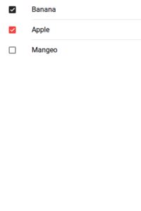 Ionic Checkbox Checked Change Color Disable Example