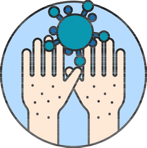 Vector Illustration Of Virus In Hands Vector Art At Vecteezy